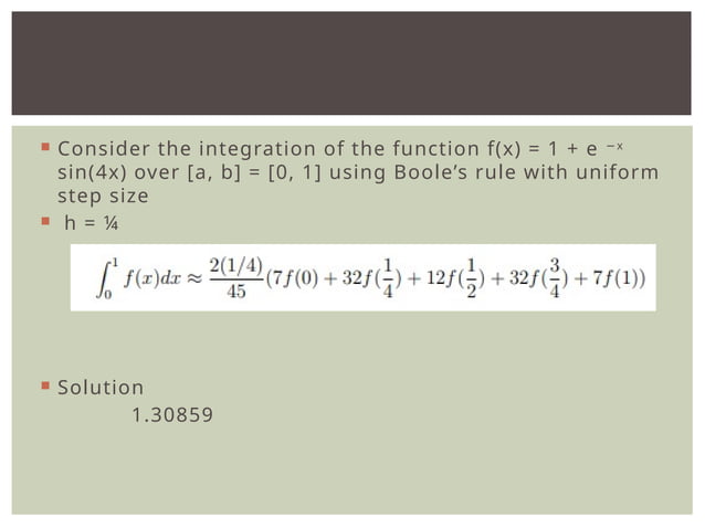 Numerical integration for engineering students.pptx | Physics | Science