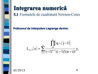 Numerical integration rom | PPT