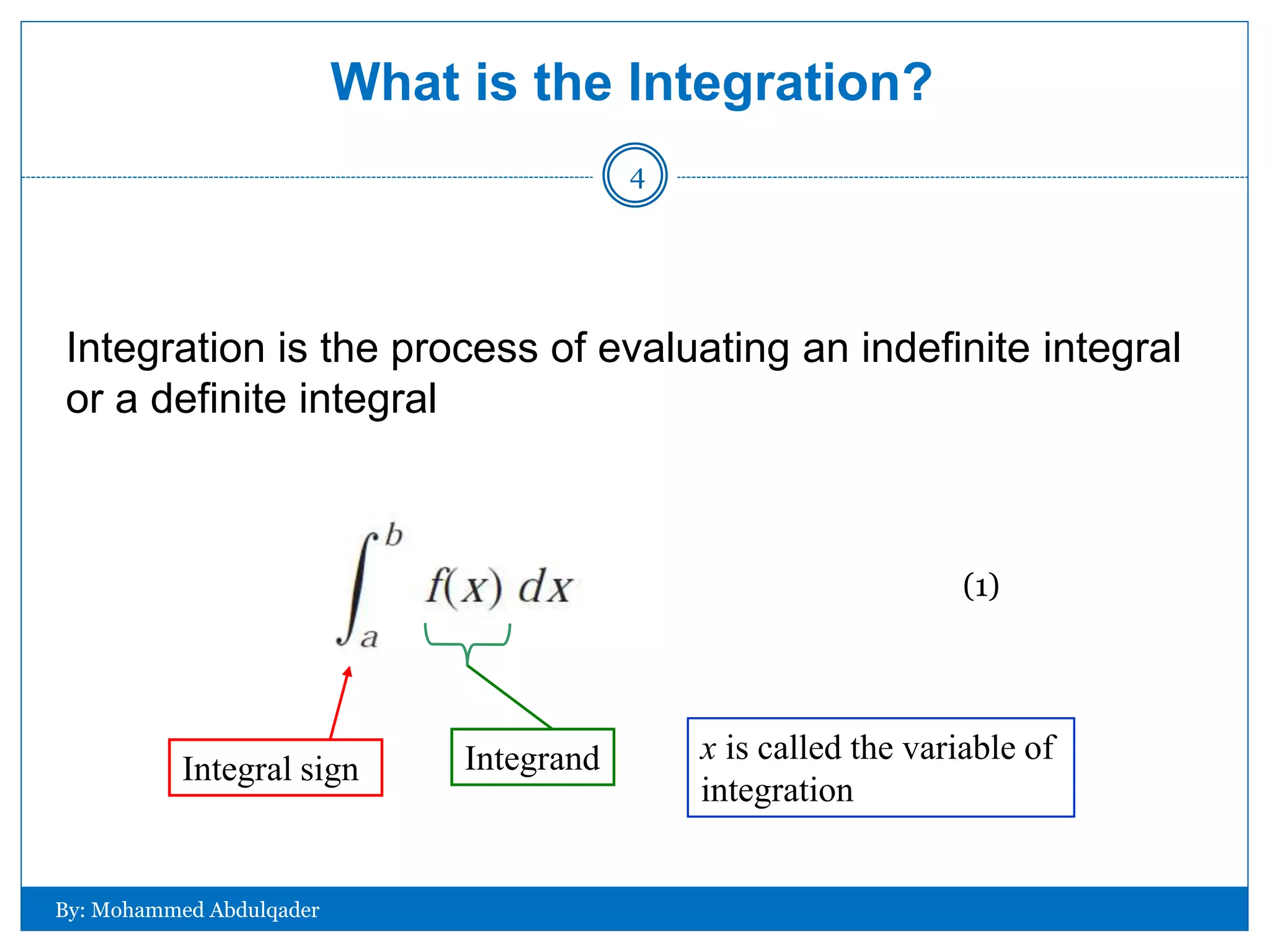 Numerical integration | PPTX