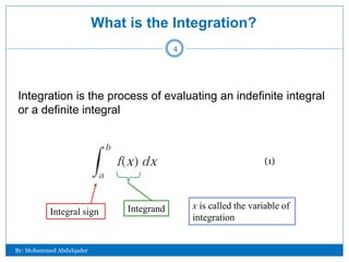 Numerical integration | PPTX