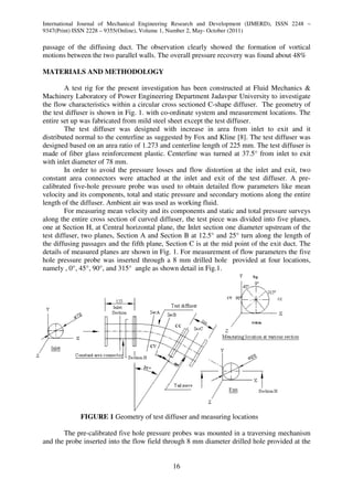 Numerical investigation of flow characteristics in a | PDF