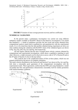 Numerical investigation of flow characteristics in a | PDF