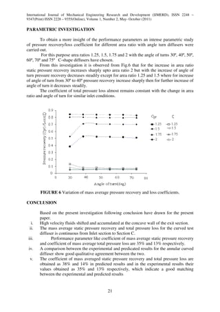 Numerical investigation of flow characteristics in a | PDF