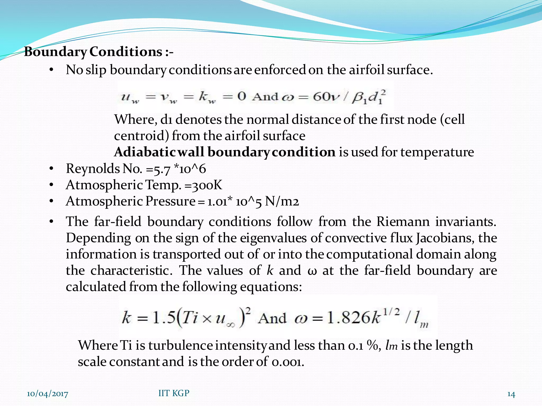 Numerical Investigation of Turbulent Flow Around a Stepped Airfoil at High Reynolds Number - 1 | PPT