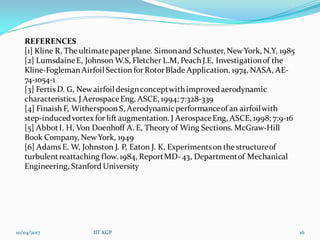 Numerical Investigation of Turbulent Flow Around a Stepped Airfoil at ...