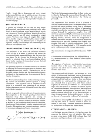 Numerical investigation of winglet angles influence on vortex shedding | PDF