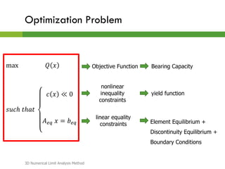 Numerical limit analysis method | PDF | Physics | Science
