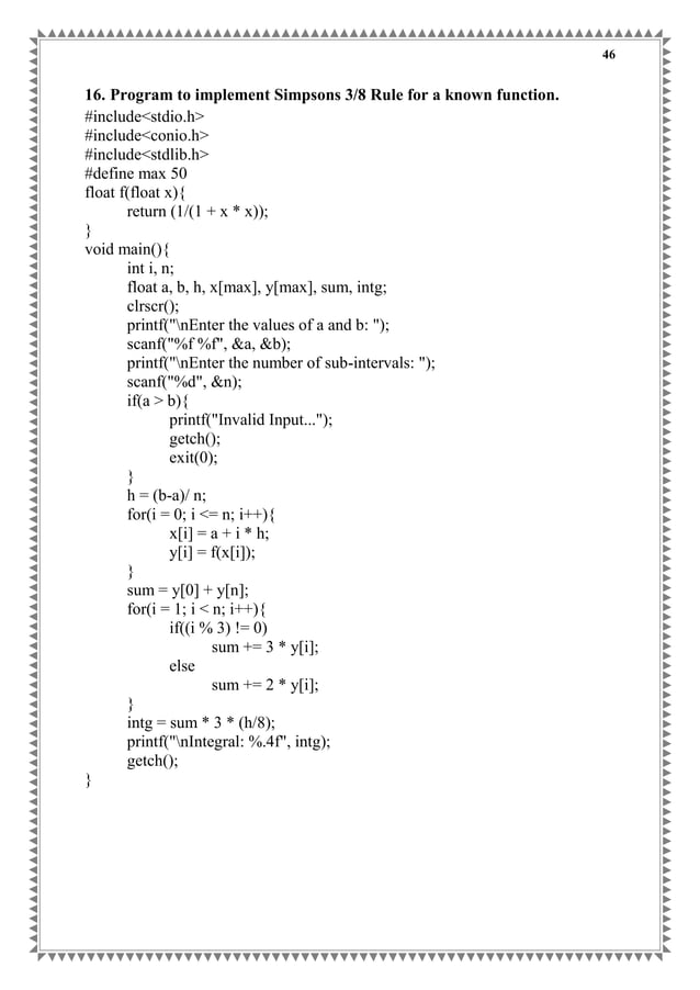 Computer Oriented Numerical Methods Practical File Pdf