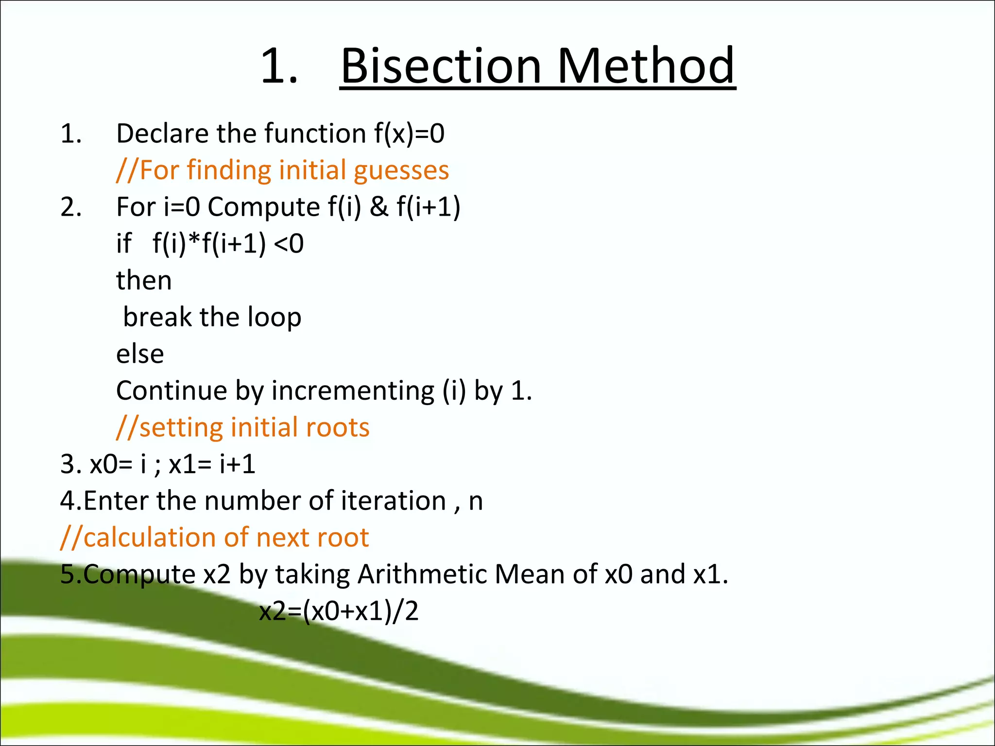 Numerical method | PPT