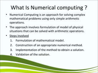 Numerical method | PPT