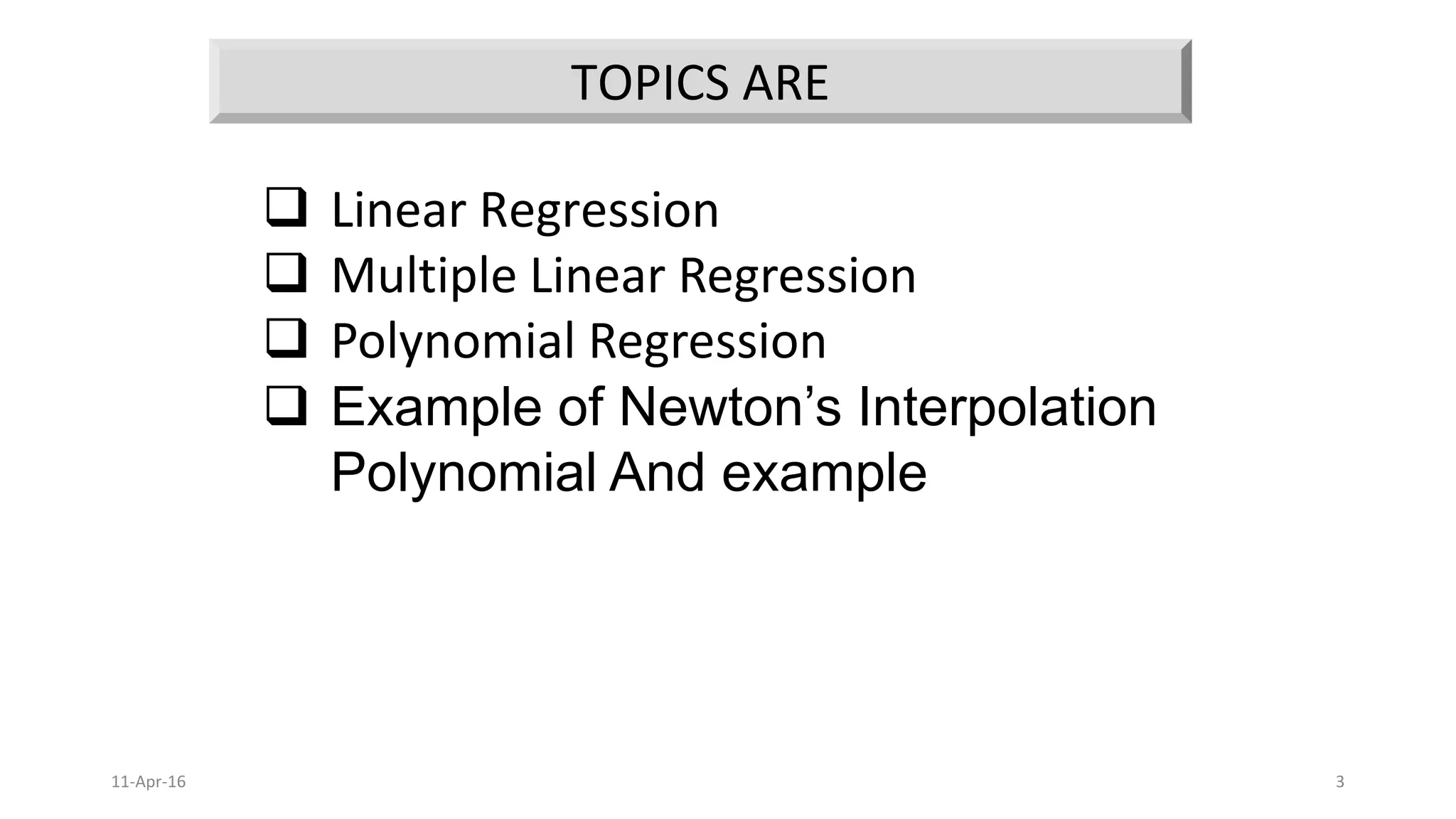 Numerical method (curve fitting) | PPTX | Technology & Computing