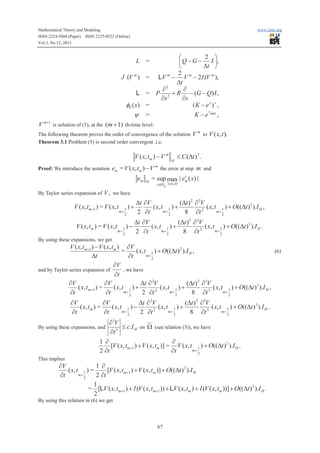 Numerical method for pricing american options under regime | PDF