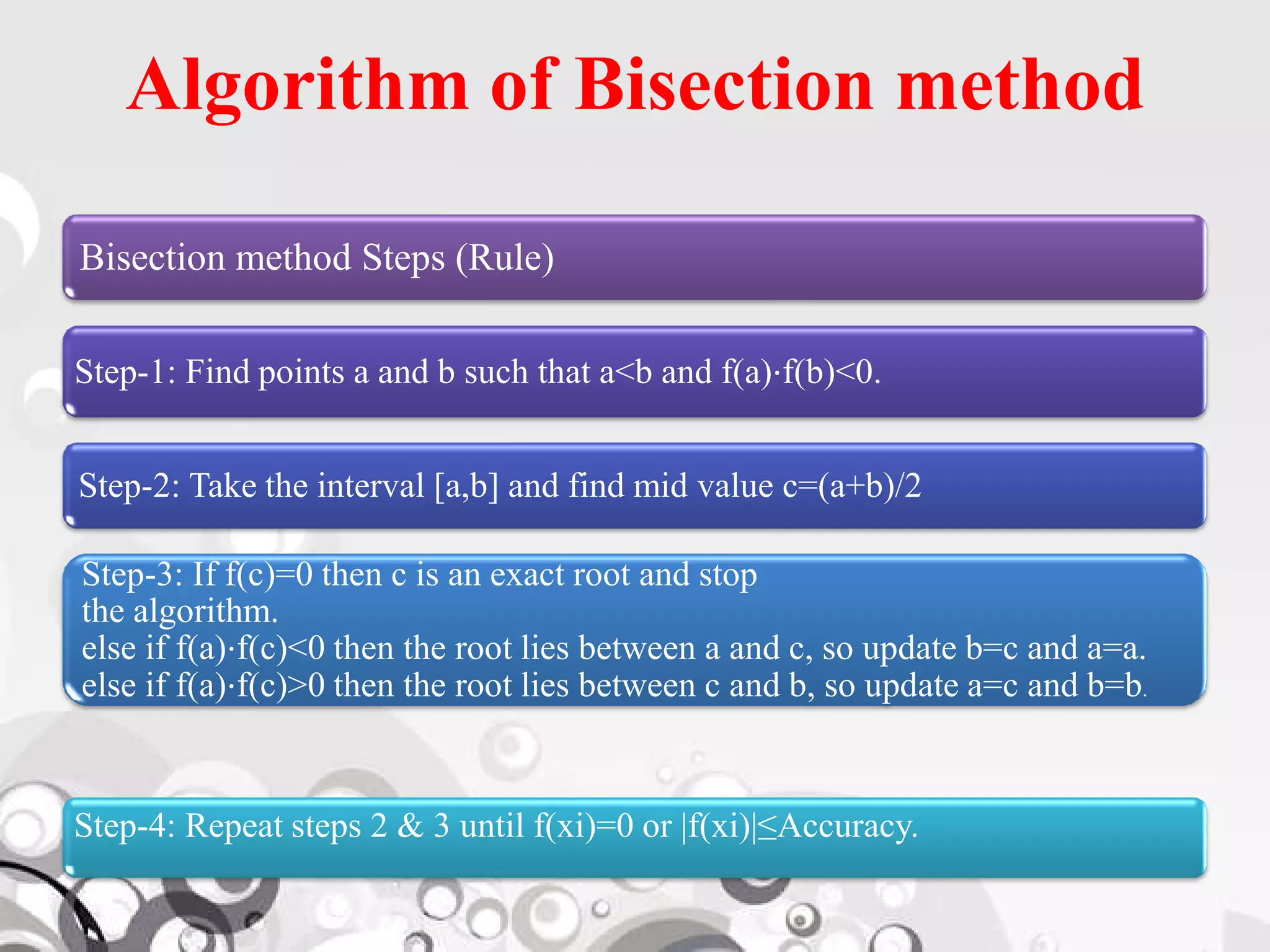 Numerical Method For Solving Non Linear Equations Pdf