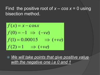 Numerical methods | PPTX