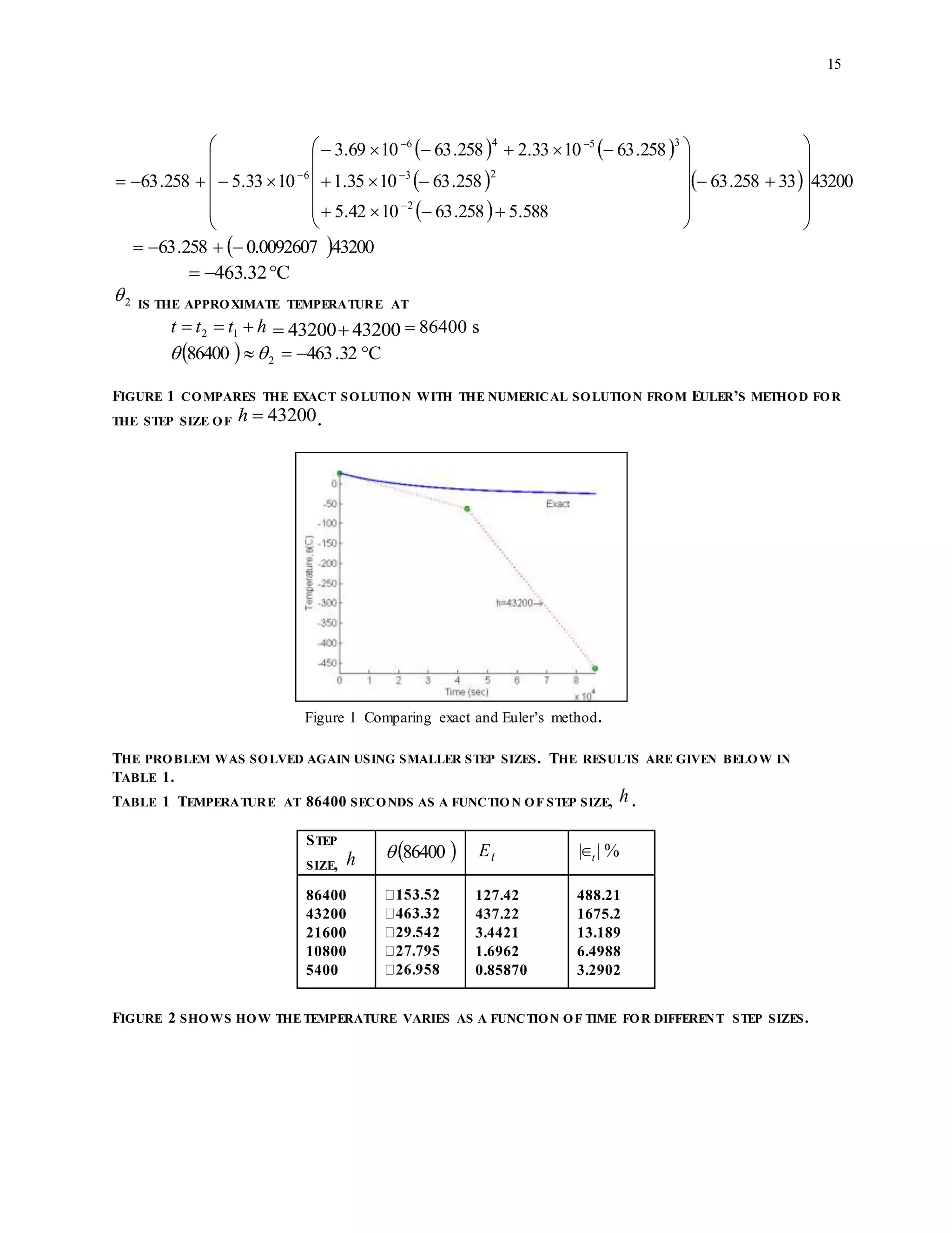 Numerical methods and analysis problems/Examples | PDF