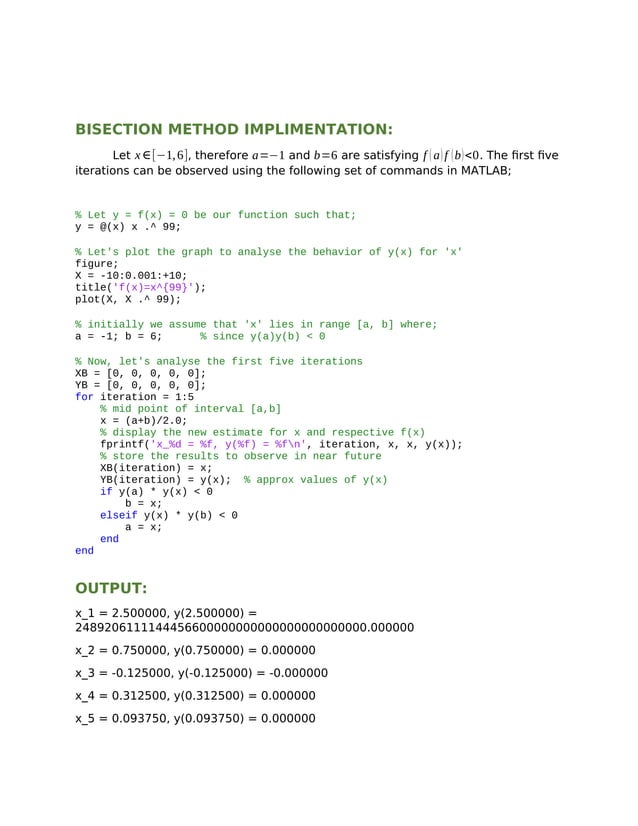 Numerical methods course project report | PDF | Physics | Science