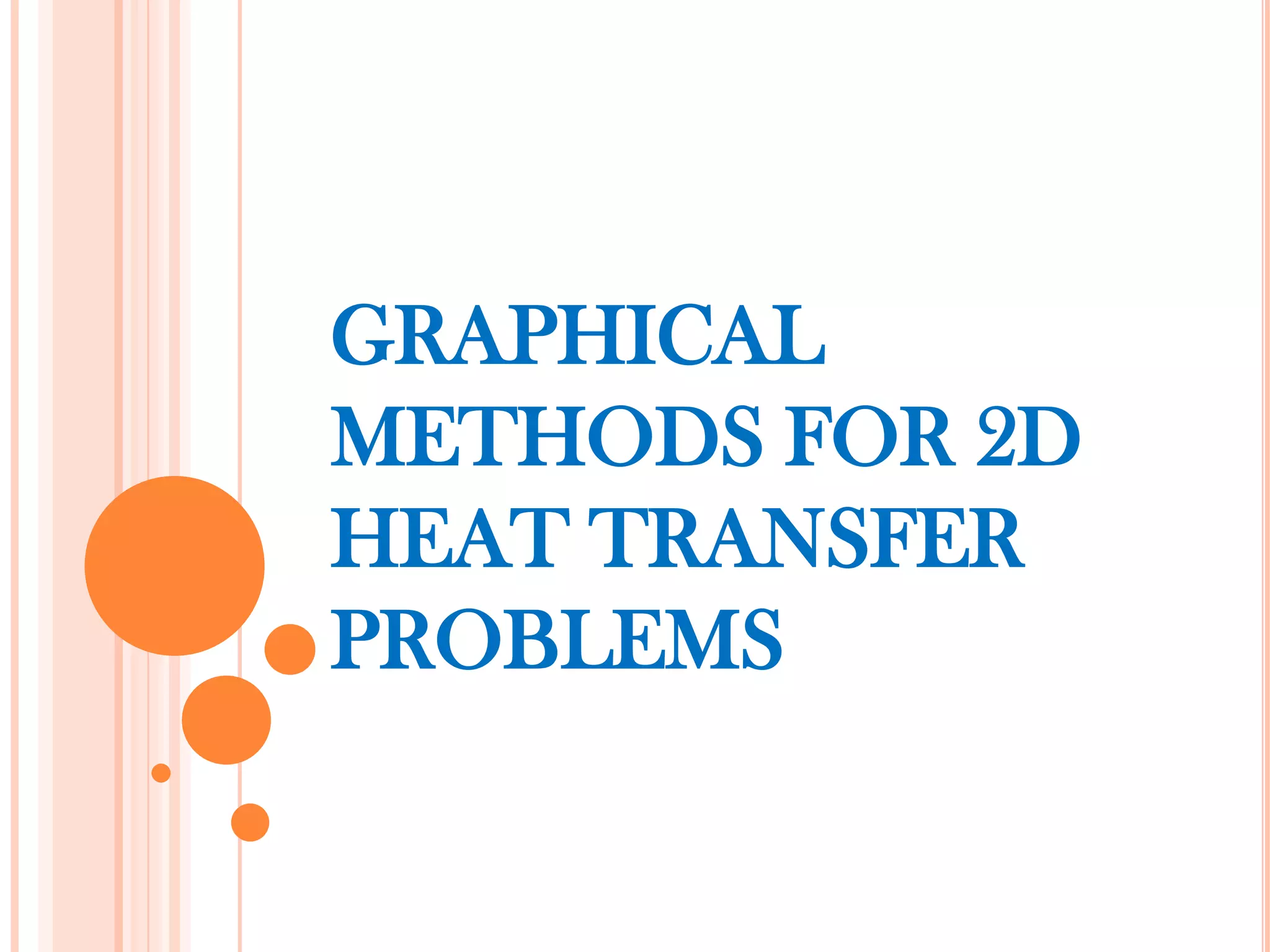 Graphical methods for 2 d heat transfer | PPT