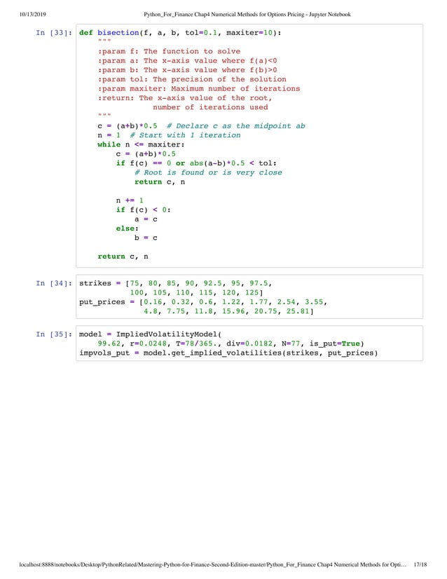 Numerical Methods For Options Pricing Pdf