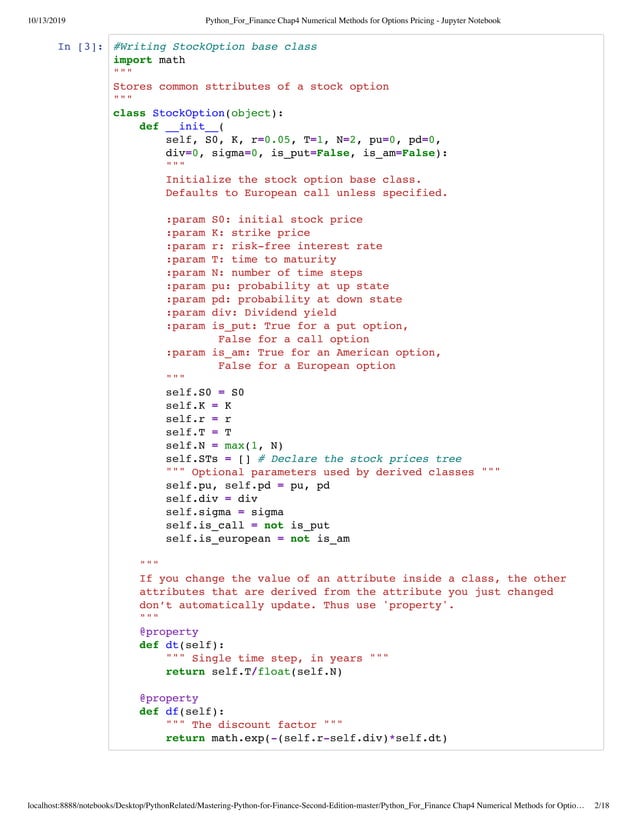 Numerical Methods For Options Pricing Pdf