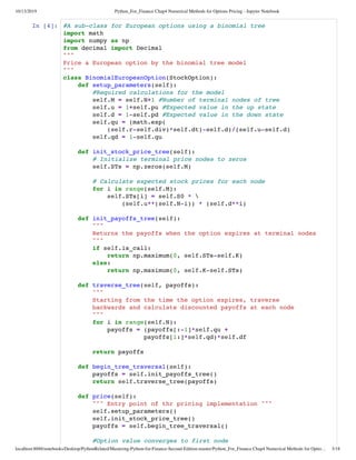 Numerical methods for options pricing | PDF