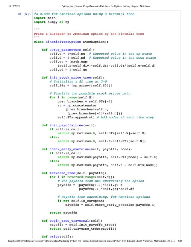 Numerical Methods For Options Pricing Pdf