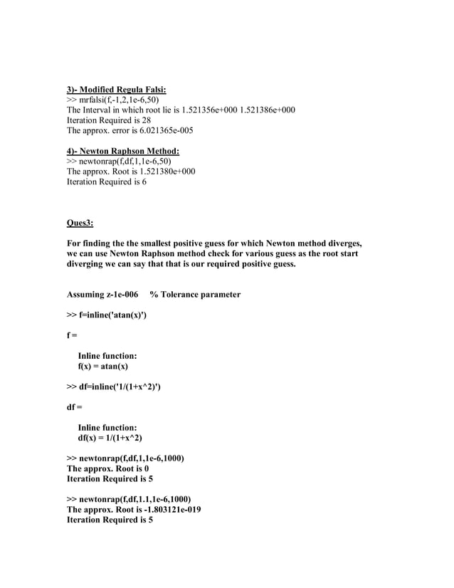 Numerical methods generating polynomial | PDF