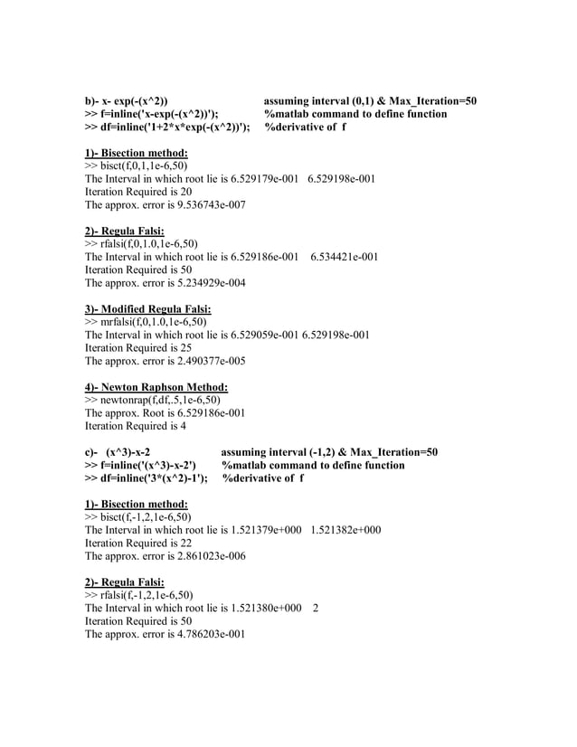 Numerical methods generating polynomial | PDF