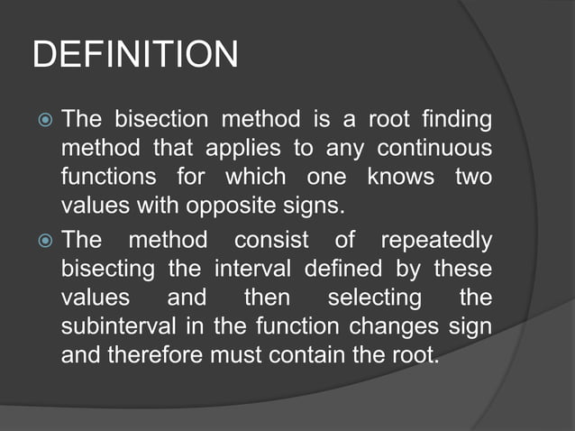 Numerical methods ppt | PPTX | Science