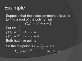 Numerical methods ppt | PPTX