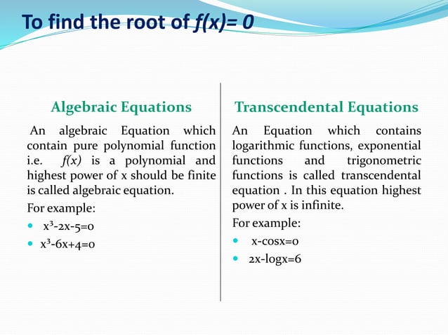 NUMERICAL METHODS ppt new (1).pptx | Physics | Science