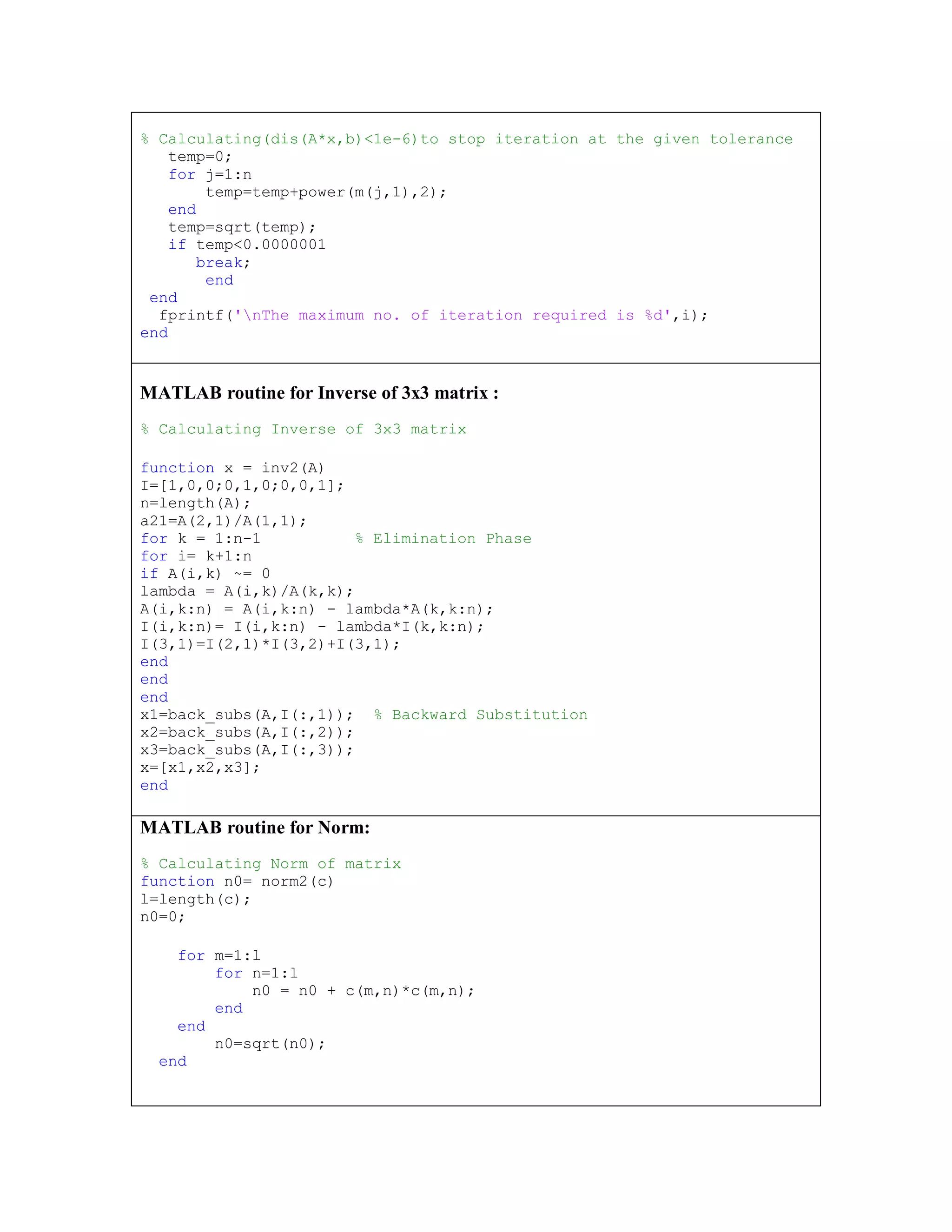 jacobi method, gauss siedel for solving linear equations | PDF