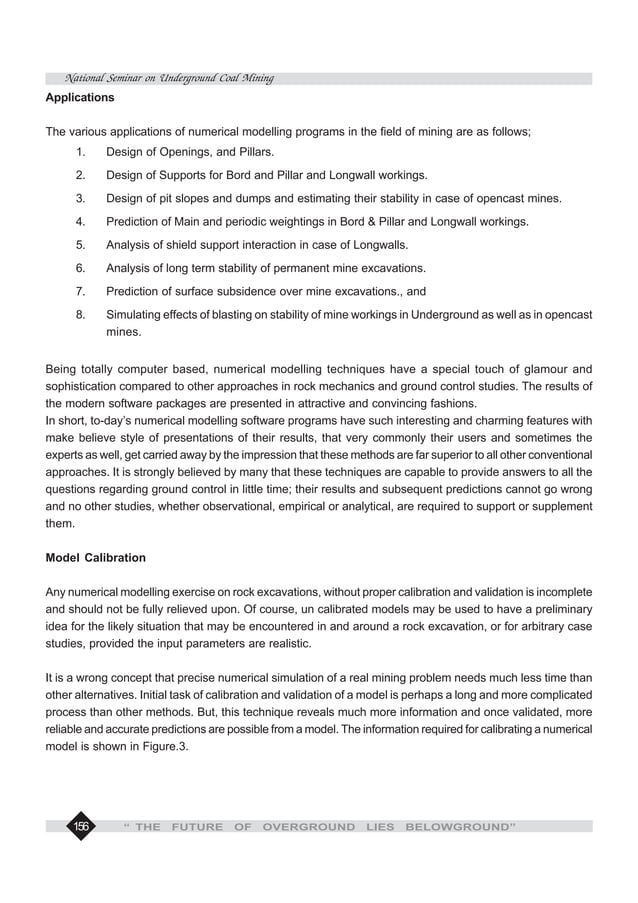 Numerical modelling in Geomechanics | PDF