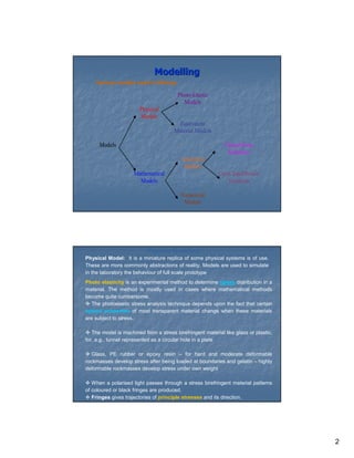 Numerical modelling in Geo mechanics | PDF