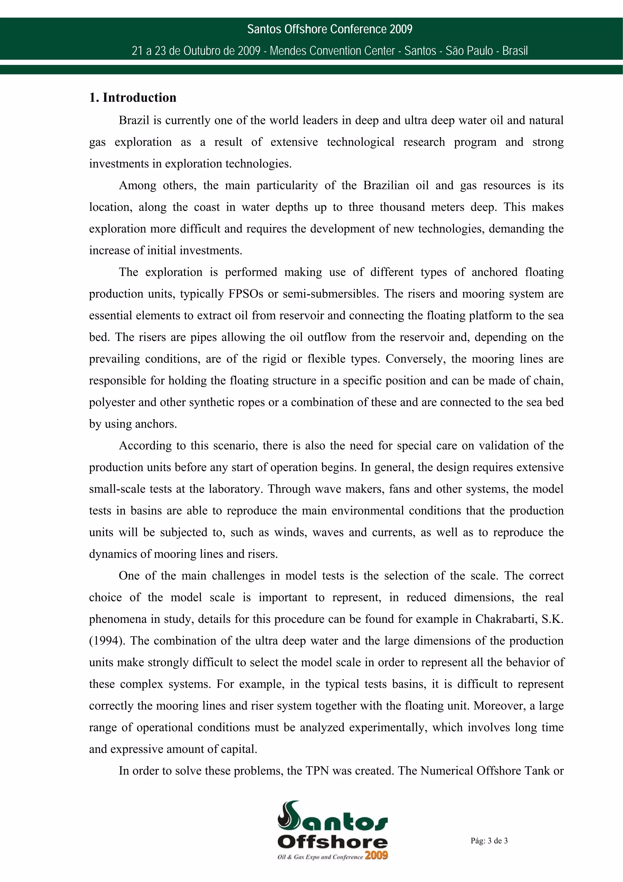 Numerical Offshore Tank - Description | PDF