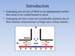 Flow And Heat Transfer Characteristics On A Confined Slot Jet Impinging ...