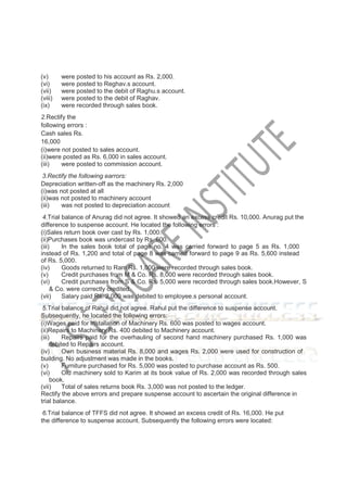 Numerical questions | PDF