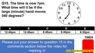 Numerical Reasoning Test Questions and Answers PDF | PPTX