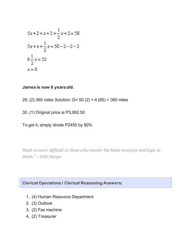 Numerical reasoning test samples | DOCX | Business | Business and Finance