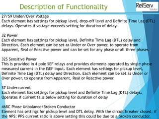 7SR10 Overcurrent Relay | PPTX
