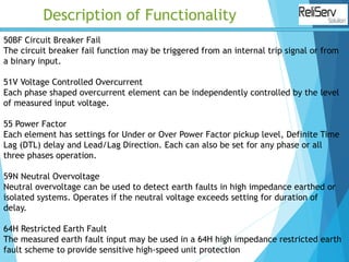 7SR10 Overcurrent Relay | PPTX