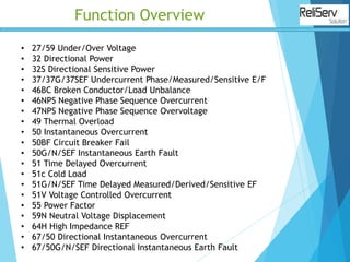 7SR10 Overcurrent Relay | PPTX