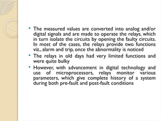 NUMERICAL RELAY and its application in Engineering | PPTX