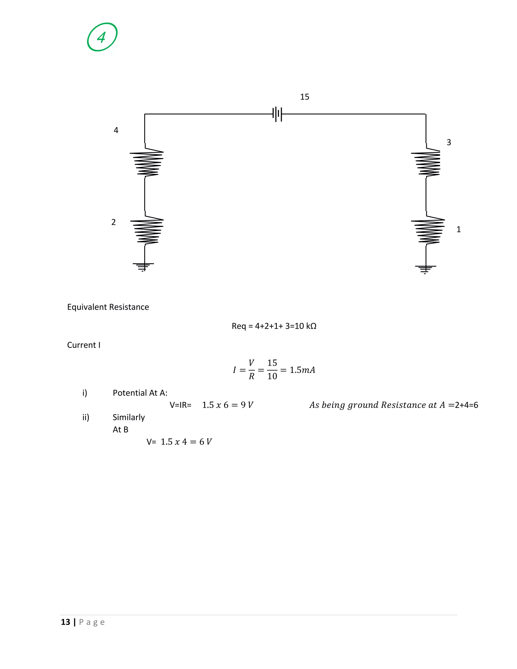 Basic electronics Solid State BL therage Numerical Problems | PDF