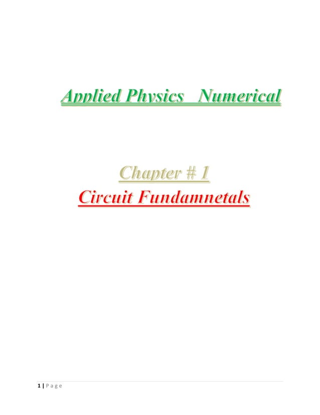 Basic electronics Solid State BL therage Numerical Problems | PDF