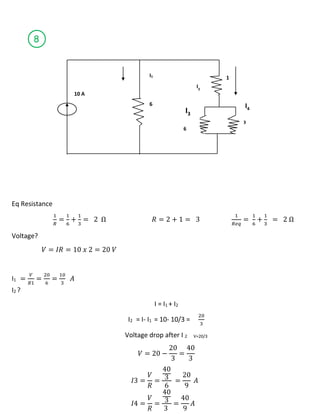 Basic electronics Solid State BL therage Numerical Problems | PDF