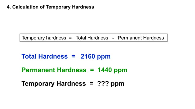 Solved Numericals on Water Analysis: EDTA Method, Clark Method, Lime ...
