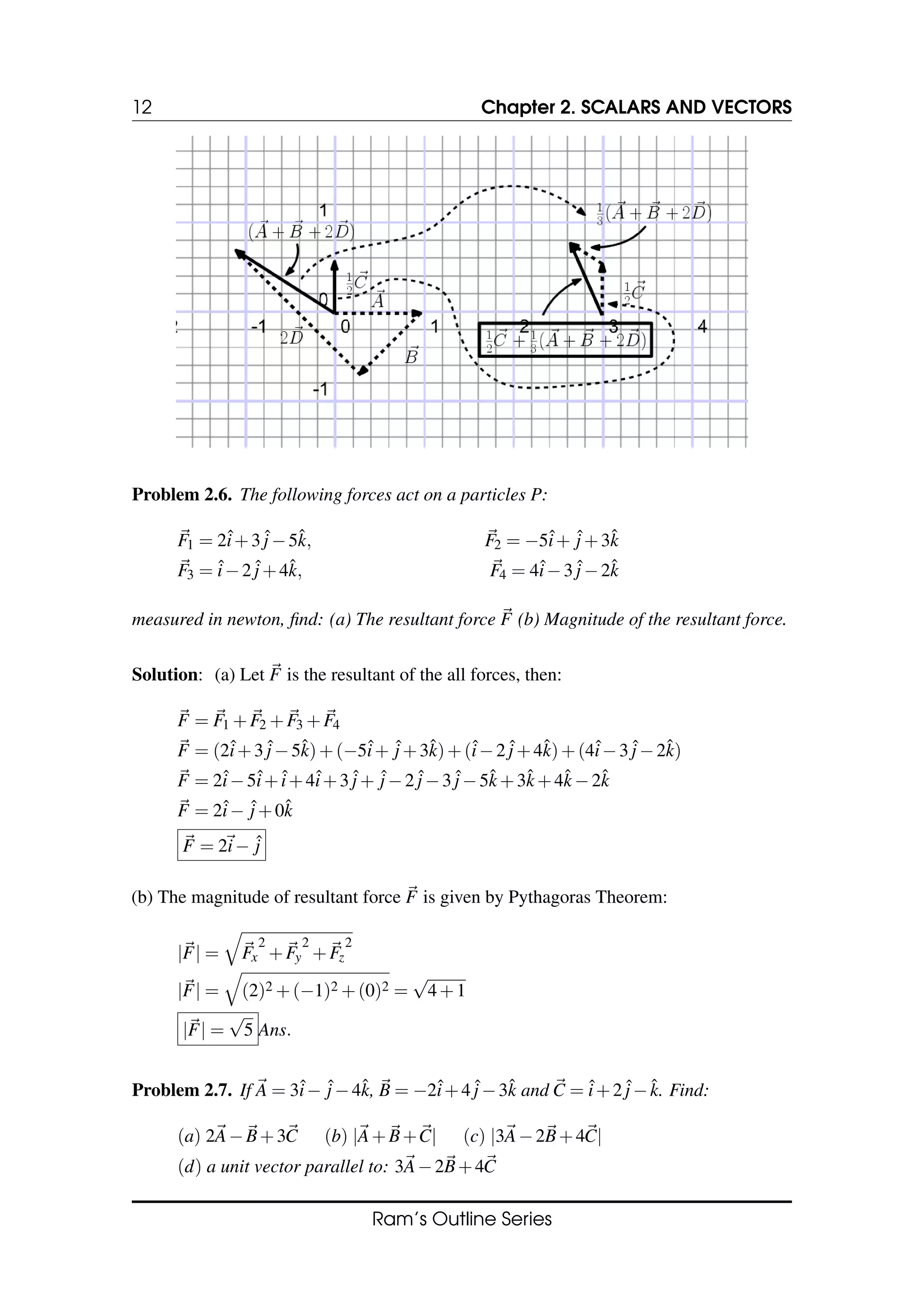 Physics Notes: Solved numerical of Physics first year | PDF