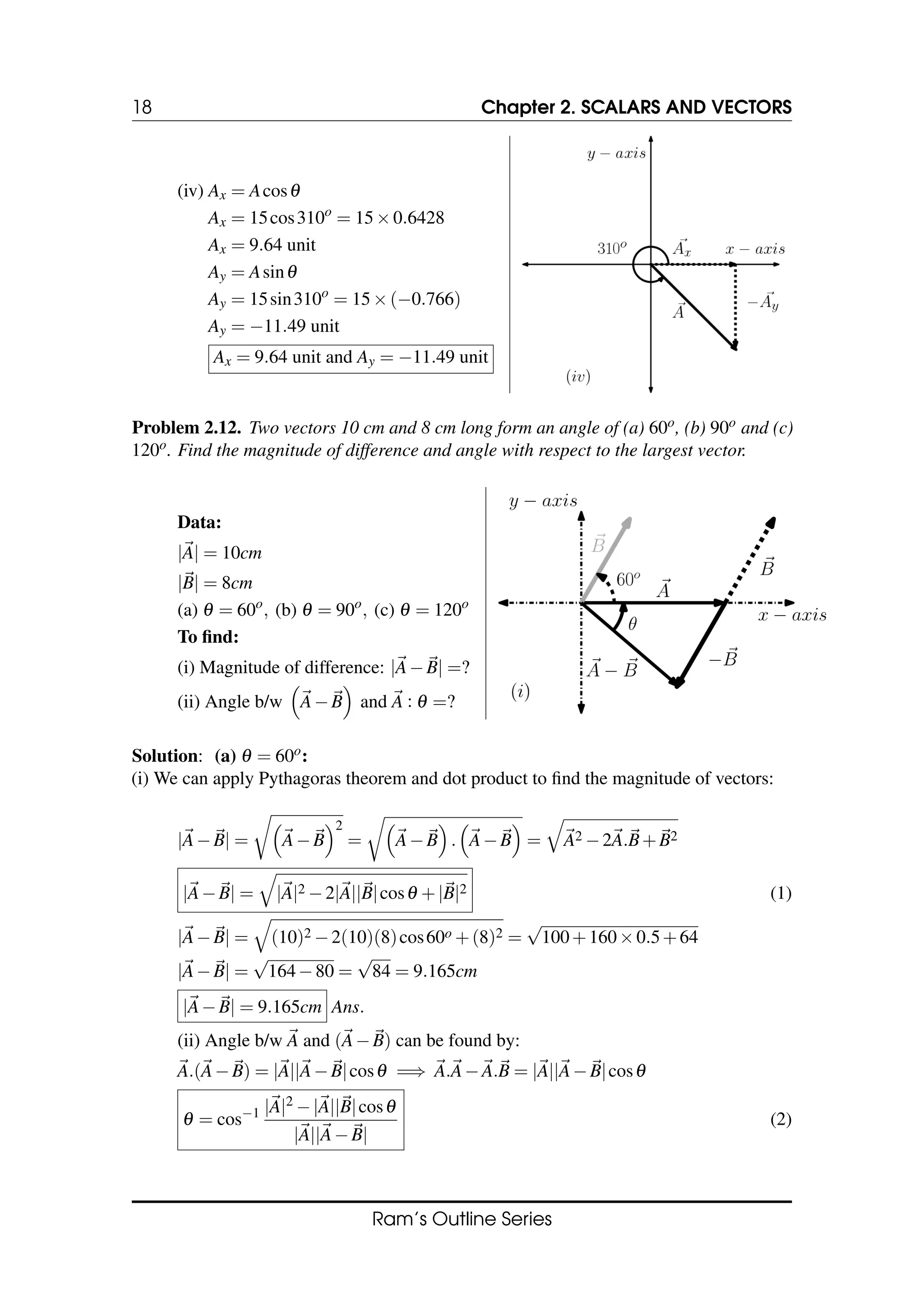 Physics Notes: Solved numerical of Physics first year | PDF