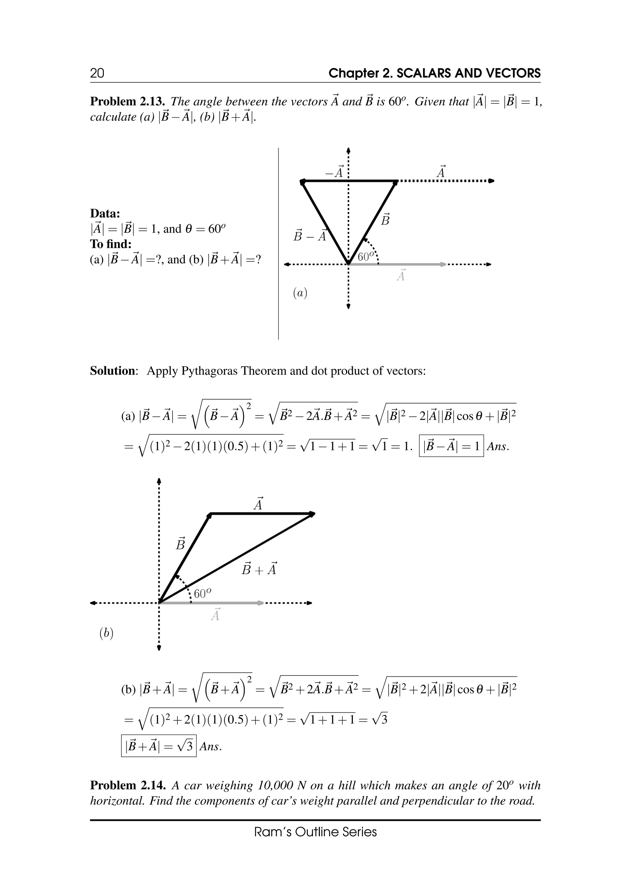 Physics Notes: Solved numerical of Physics first year | PDF
