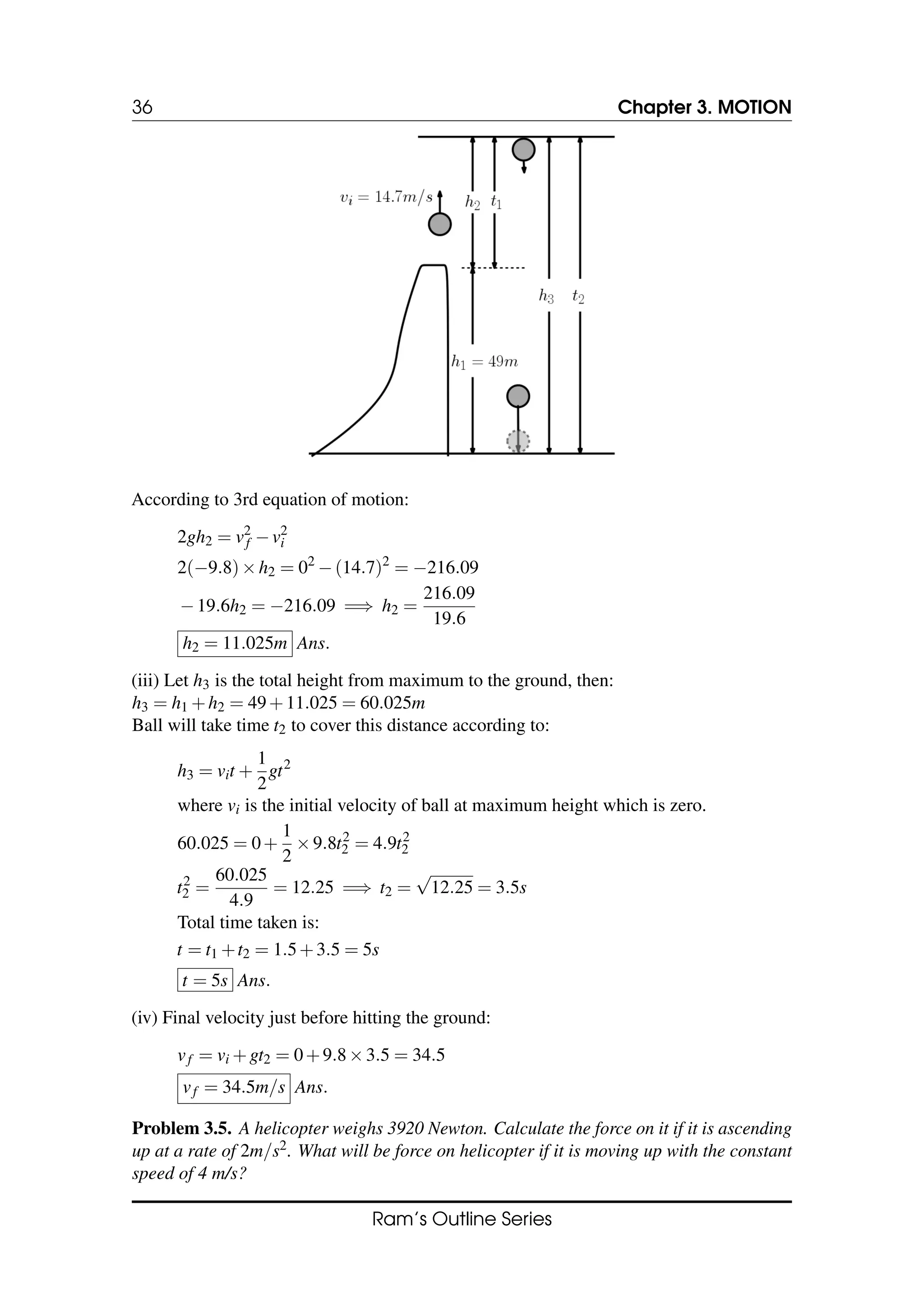 Physics Notes: Solved numerical of Physics first year | PDF